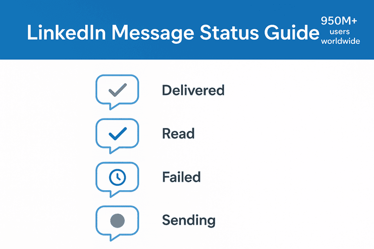 LinkedIn Check Mark Meaning: Sent, Delivered, or Read? (2026) | OutXAI Blog